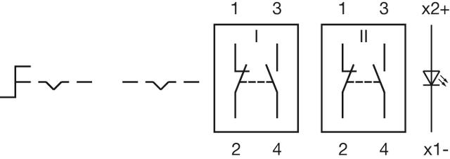 Selector switch 2 positions, round, Series 51, 2 positions, raised, 2 ...